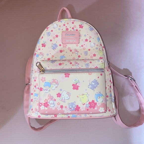 Loungefly | Bags | Loungefly Hello Kitty Friends Sanrio Sakura Cherry ...